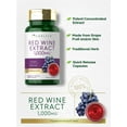 Carlyle Red Wine Extract Capsules 1000mg, 120 Count - Walmart.com