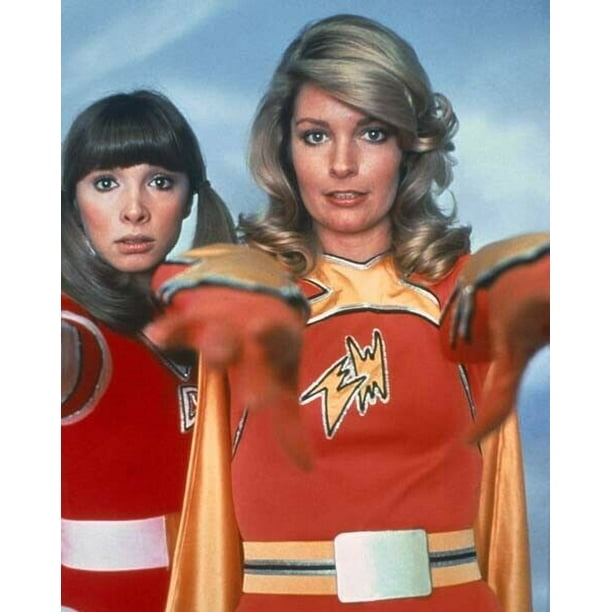 Electra Woman and Dyna Girl 1976 TV Deidre Hall & Judy Strangis 16x20 ...