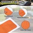 4Pcs Car Door Sill Plate Protectors Door Edge Step Dust Shield Cover ...