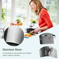 Clearance! Kitchen Finger Hand Protector Guard Stainless Steel Slice ...
