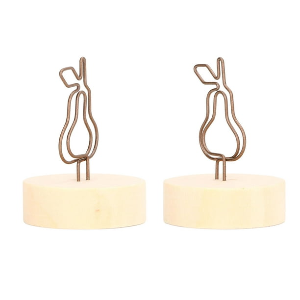 ANGGREK Table Number Holder,Note Photo Stand,10PCS Table Number Holder ...