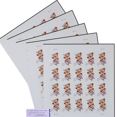 Poinsettia USPS Global International Postage Stamp 1 Sheet of 10 US ...