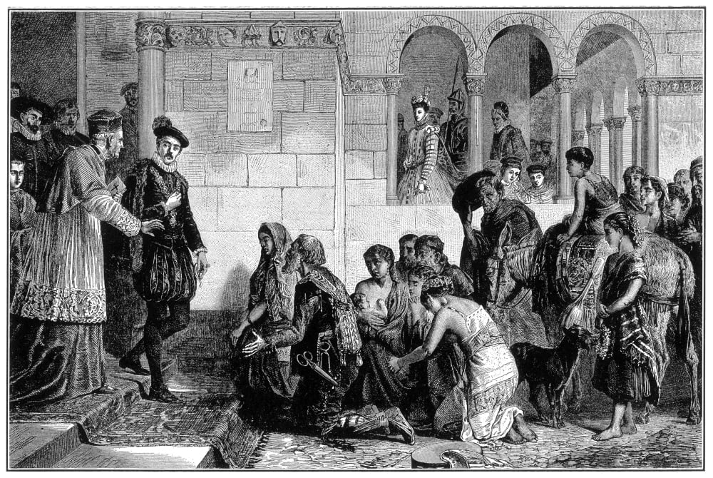 Expulsion Of Moriscos, 1609. /Nthe Final Expulsion Of The Moriscos From ...