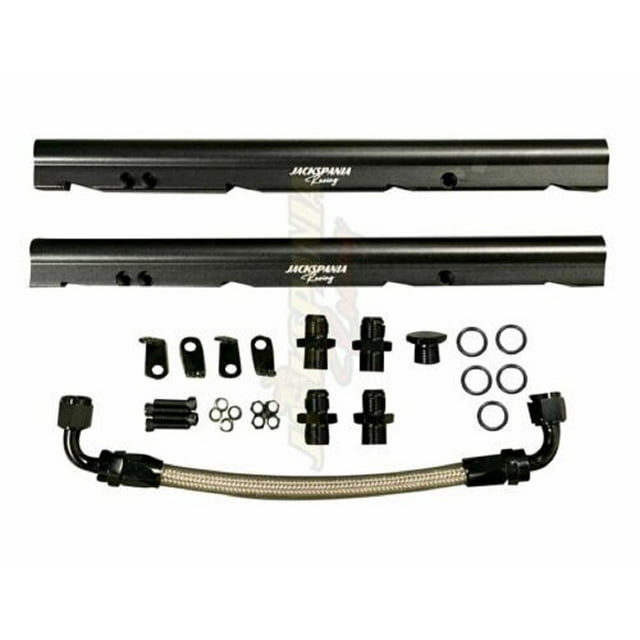 Jack Spania Racing Billet OE LS Fuel Rail Kit For GM Stock Intake ...