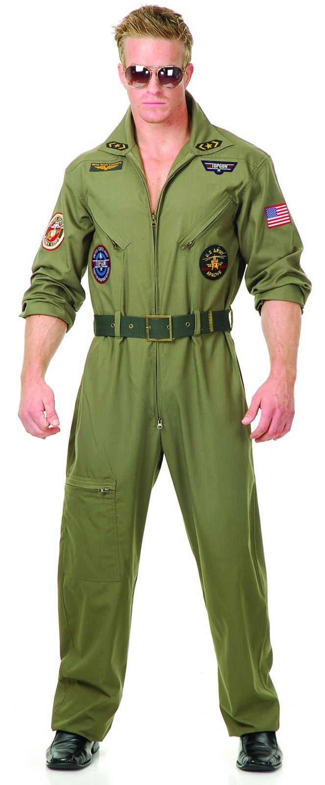 Top Gun Flight Suit Men's Costume - Walmart.com