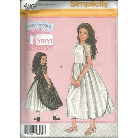 Simplicity 4899HH Sewing Pattern Girls Sweet Memories Daisy Kingdom ...