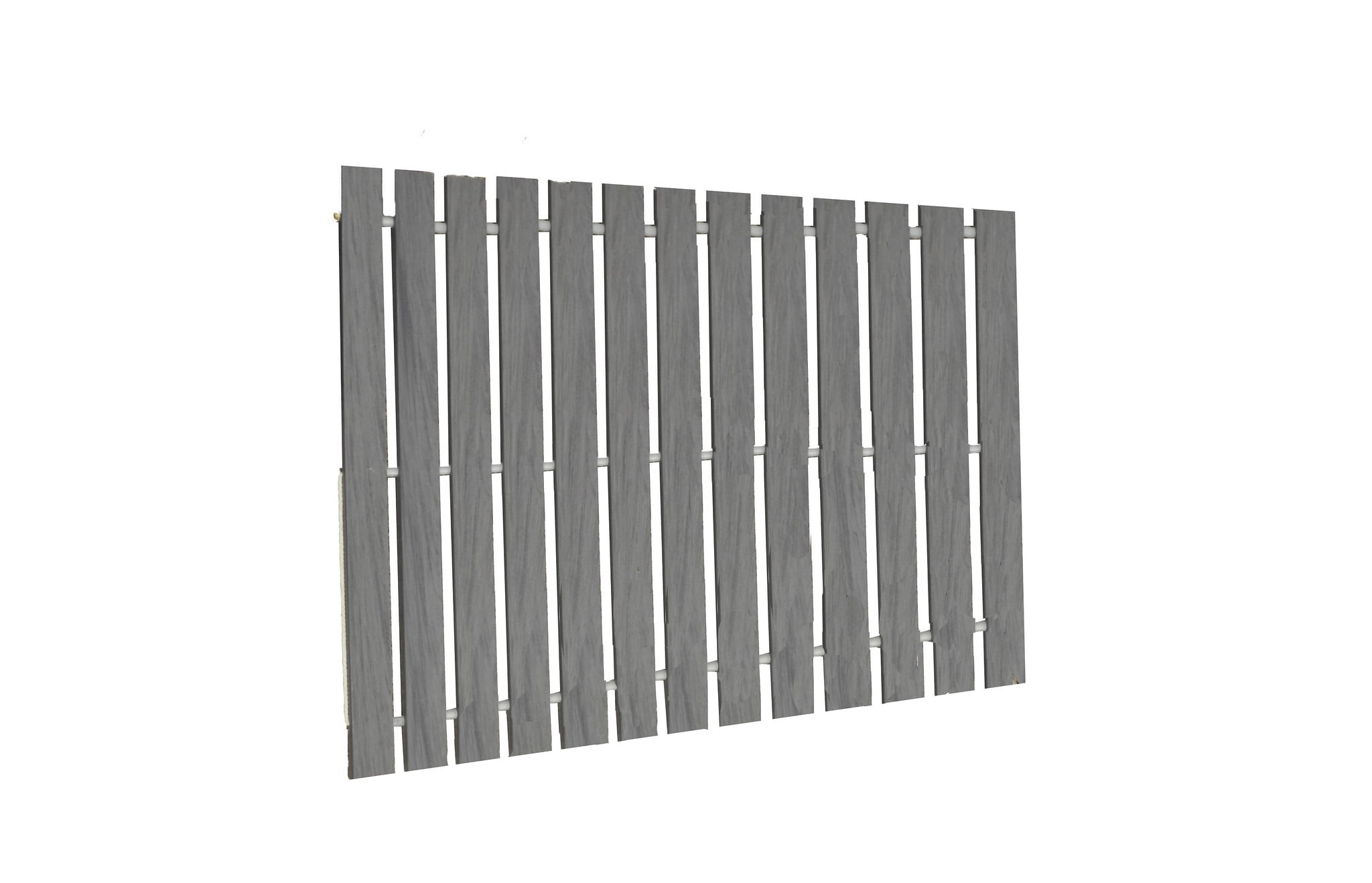 2 Ft Wide Roll-Out Walkway/Boardwalk in PVC Deck Board - Dusk Gray ...