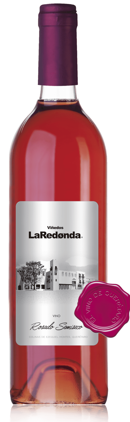 Vino Rosado La Redonda Rosado Semi Seco 750 ml Vid Mexicana Cabernet ...