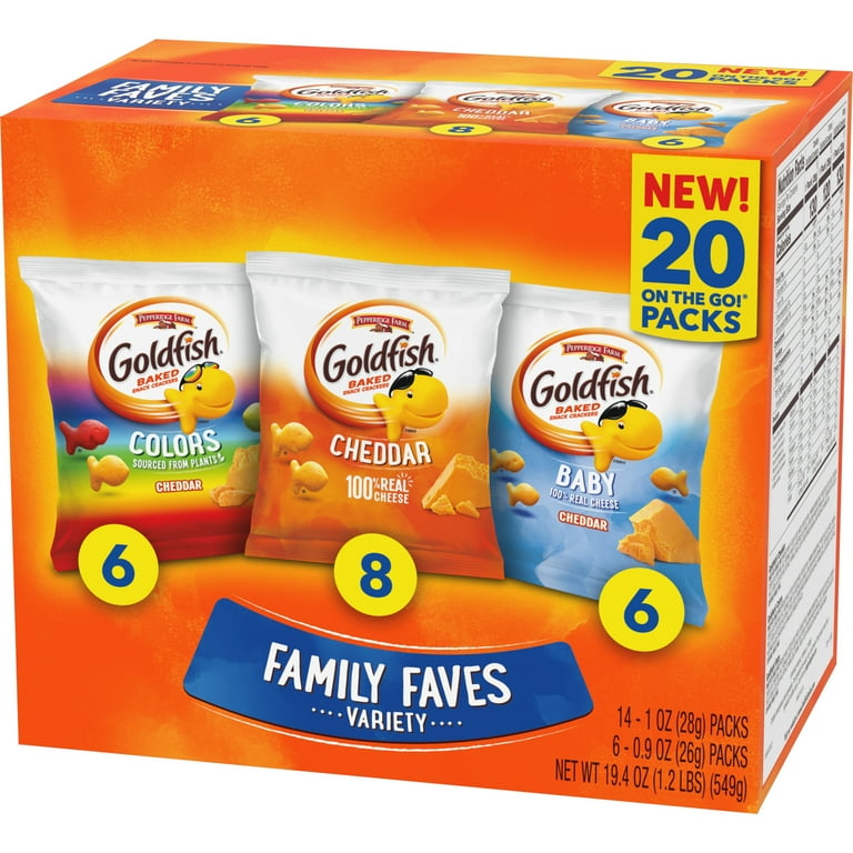 Goldfish Crackers Box