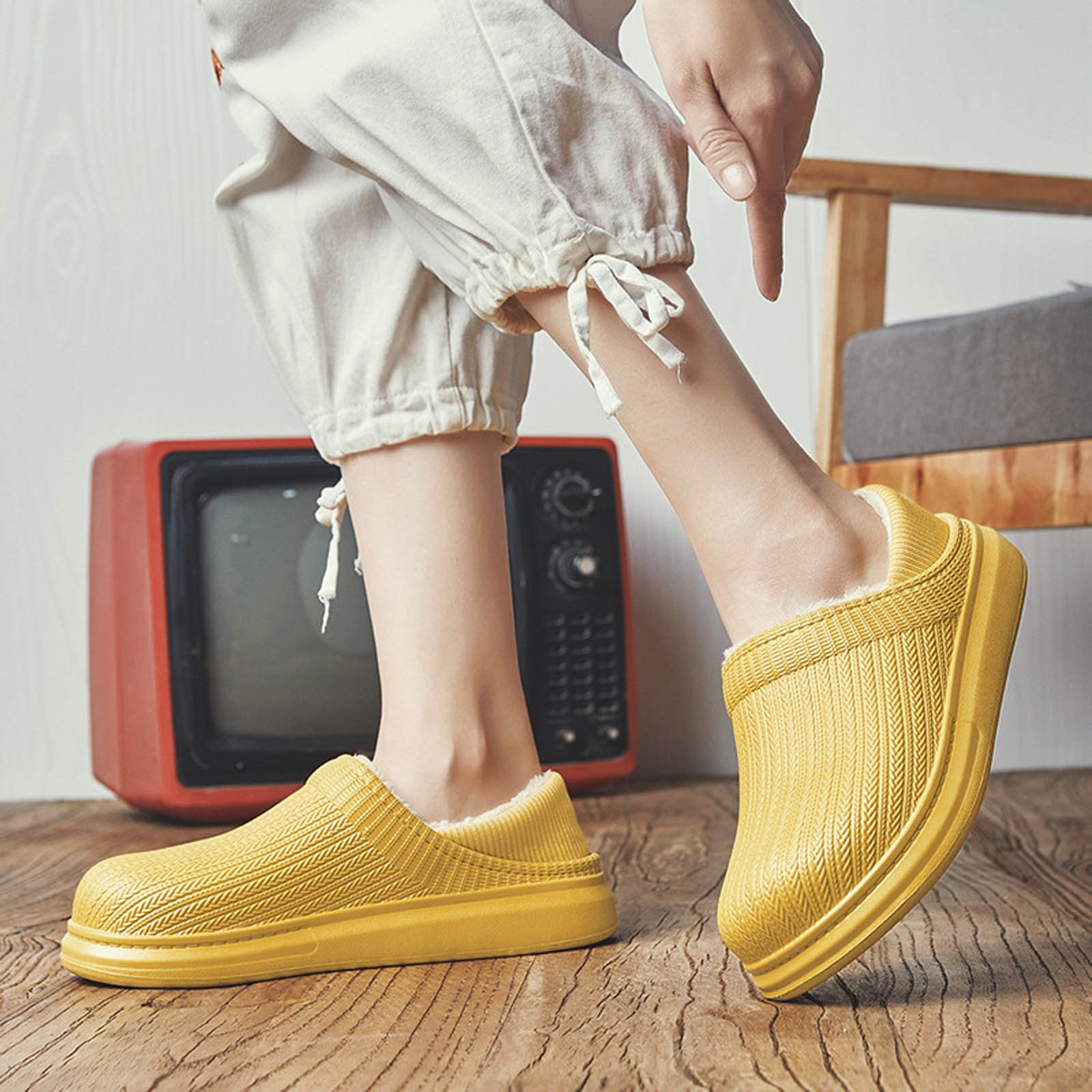 Click here for Egnmcr Womens Flats Ankle Boots Womens Winter Soli... prices