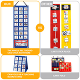 Allnice Visual Schedule for Kids, 2 in 1 Daily Visual Planner Chore ...