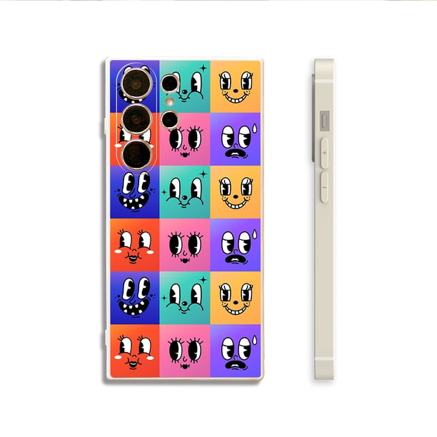 Adorables pegatinas de mascotas y funda de teléfono minimalista para ...