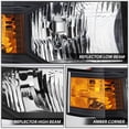 DNA Motoring OEM-HL-0027-R Headlight for 2014-15 Chevy Silverado 1500 ...