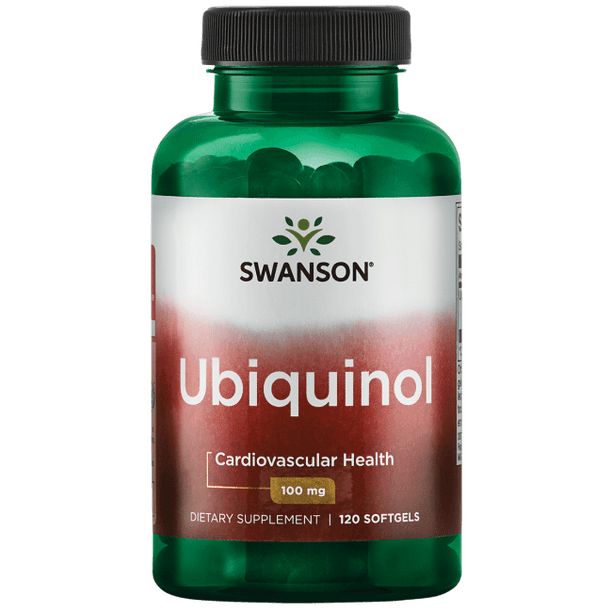 Swanson Ubiquinol 100 mg 120 Softgels - Walmart.com - Walmart.com