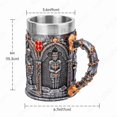 The Vow English Armoured Knight Latin Oath Beer Mug Tankard Stein 304 ...