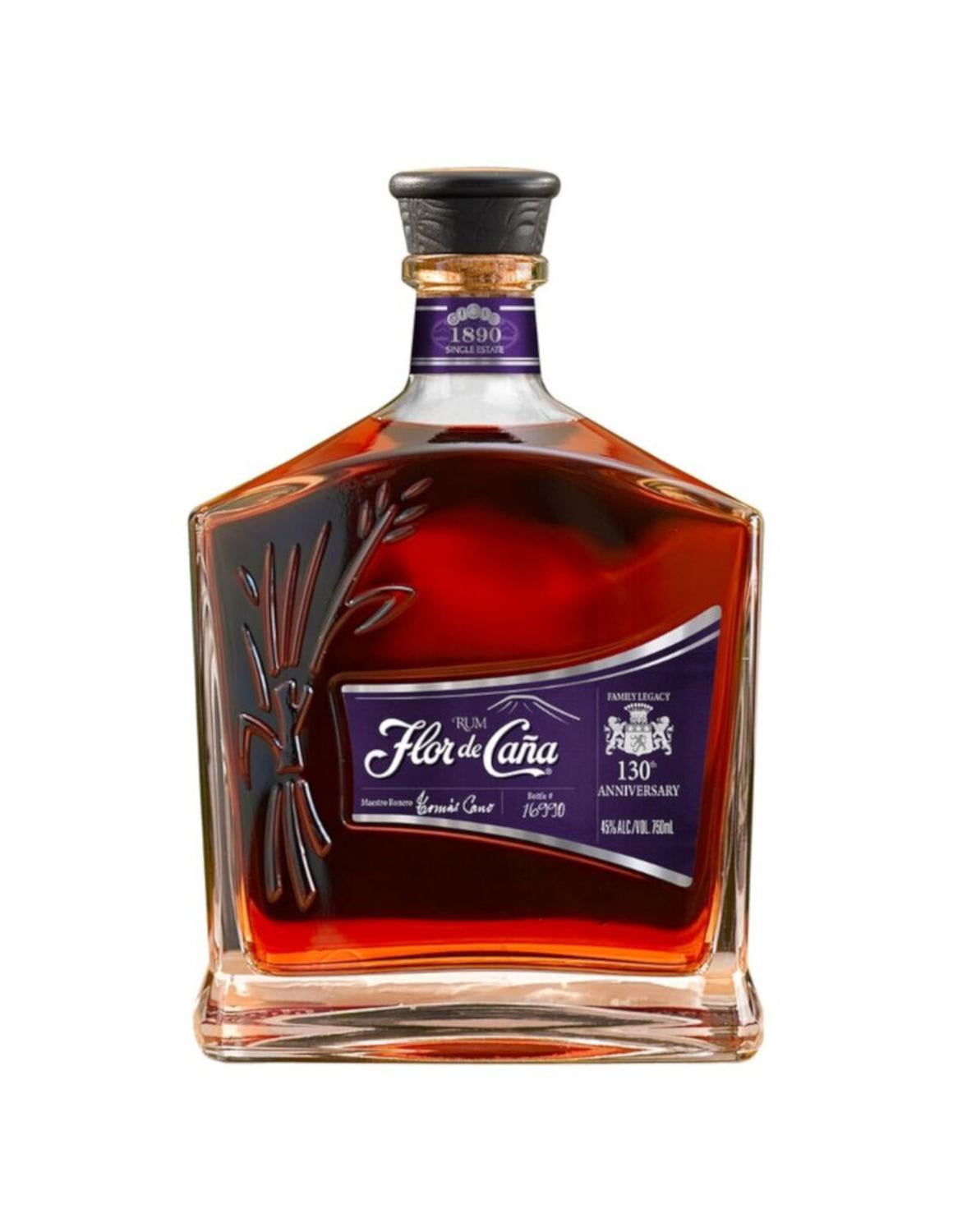 Ron Flor de Caña 130 aniversario 750 ml | Walmart en línea
