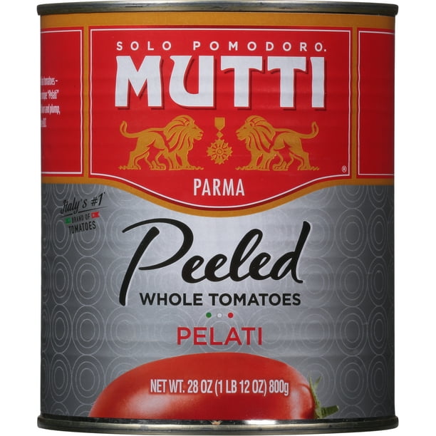 Mutti® Whole Peeled Tomatoes (Pelati), 28 oz, Can - Walmart.com