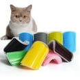 Cat Self Groomer With Catnip Soft Cats Wall Corner Massage Cat Comb ...