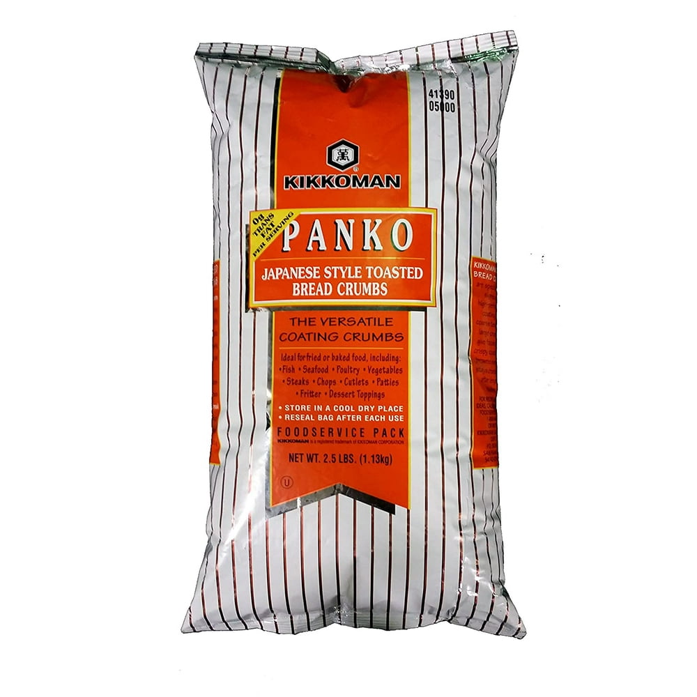 Kikkoman Panko Japanese Style Toasted Bread Crumb, 2.5 Pound - Walmart ...