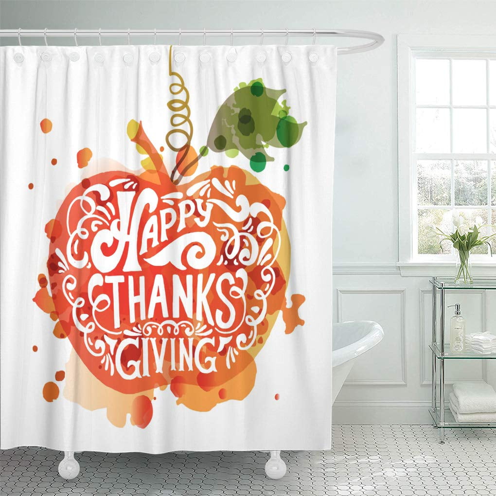 CYNLON Happy Thanksgiving Lettering Celebration Quotation on for Badge ...