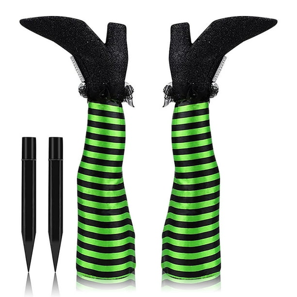 tredstone 2 Pieces Witch Fake Legs Realistic Scary Foam Artificial ...