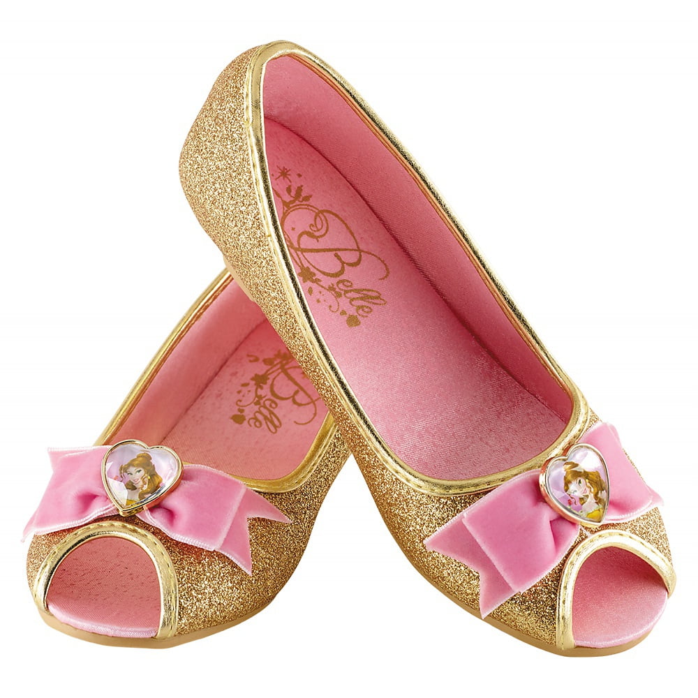 Disney Princess - Belle Prestige Shoes Child Costume Accessory - X ...