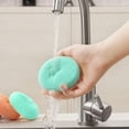 BIZHUA 2 Pack Pink Cleaning Ball, Steel Wool Scrubber for Nonstick Pans ...