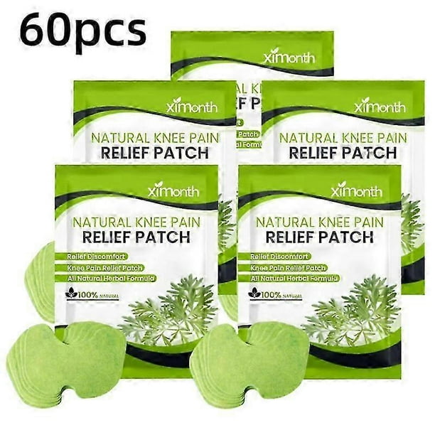 12-60pcs Knee Pain Relief Patches, Knee Cervical Plaster Warming Herbal ...