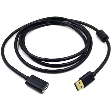USB 3.0 Extension Cable 6ft /1.8m, USB 3.0 Type A Male to A Female ...