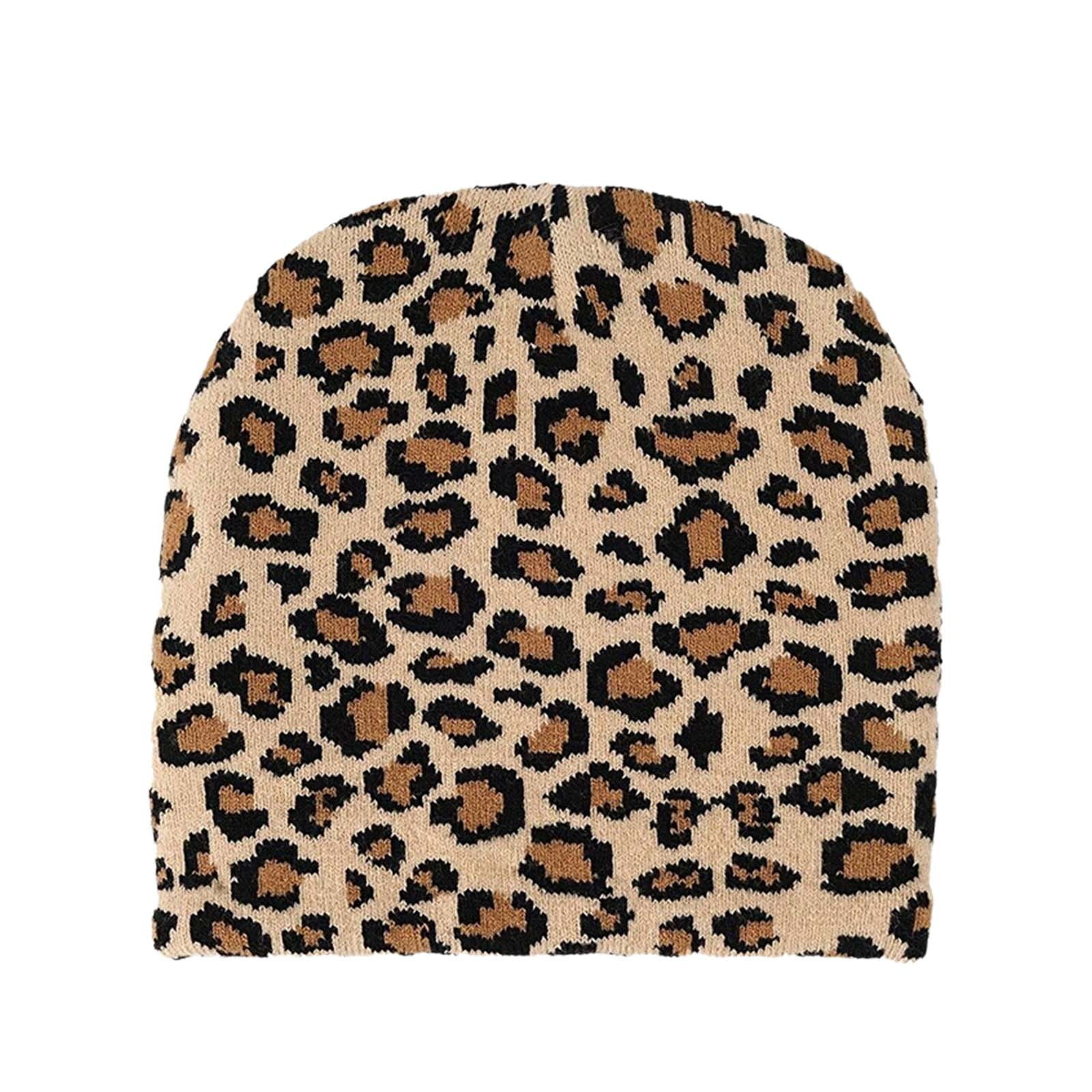 Click here for Gpoecd Mens And Womens Winter Knitted Hat With Leo... prices