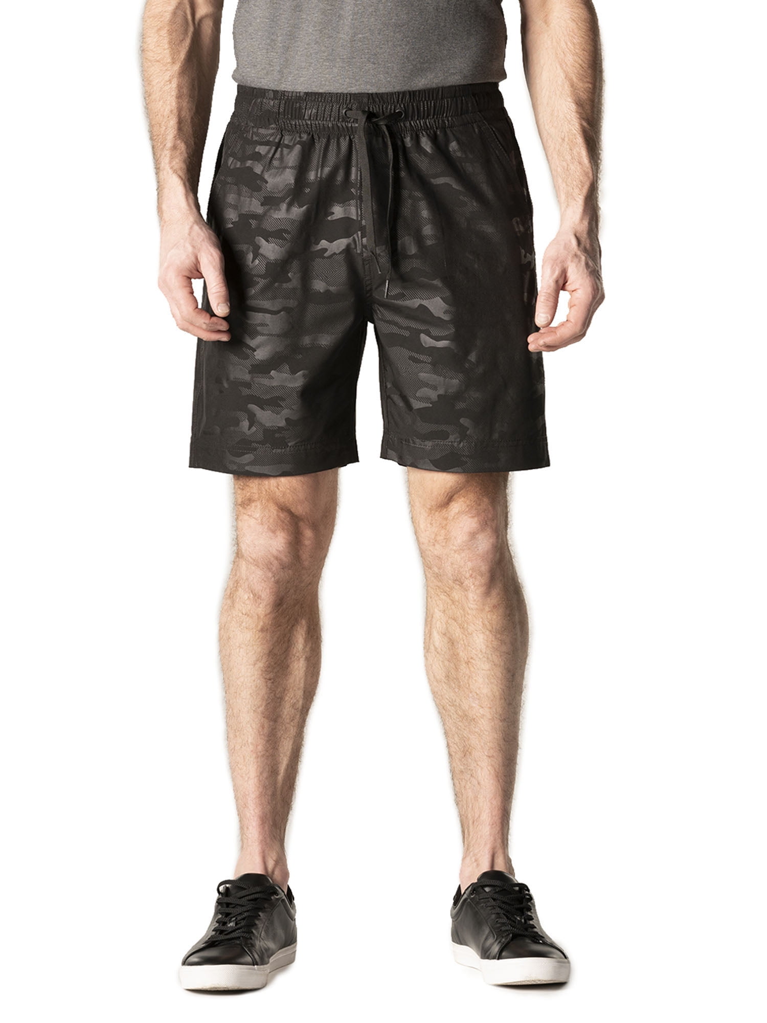 PLUGG Clothing Men's Kingston 7" Pull On Stretch Microfiber Flat Front Short - Walmart.com