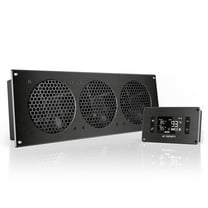 AC Infinity CLOUDPLATE T7-N, 2U Rack Cooling System with Controller Fan ...