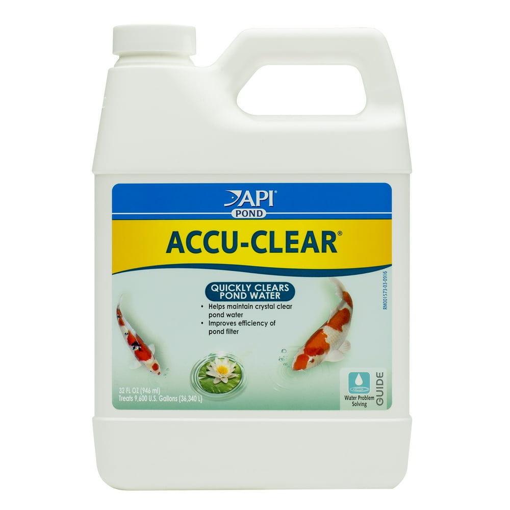 API Pond Accu-Clear, Pond Water Clarifier, 32 oz - Walmart.com ...