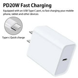 USB C Block,USB C Wall Charger Block,2PACK AILKIN PD 20W Type C Block ...