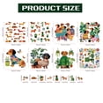 16Pcs 16 Styles Plastic Heat Transfer Film Logo Stickers Set for DIY T ...