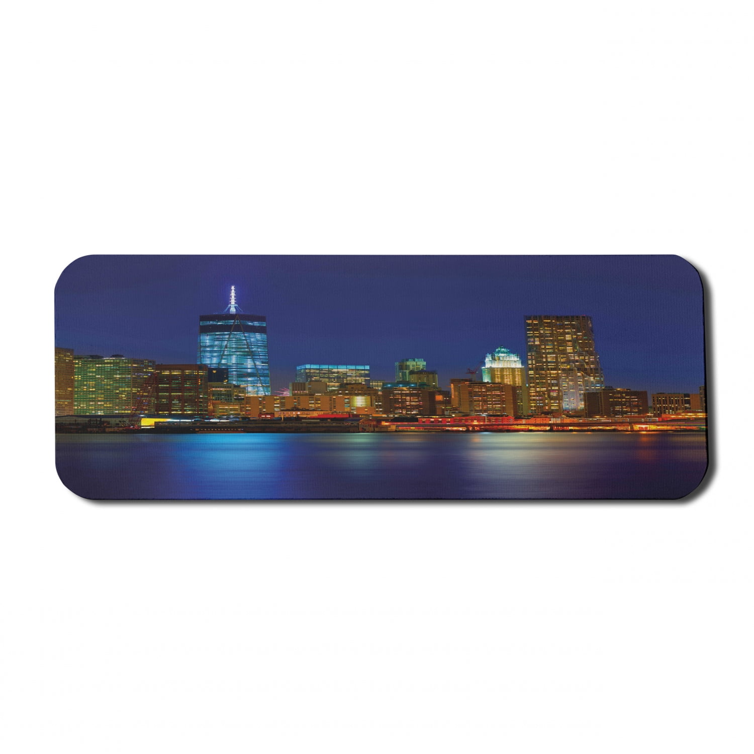 Urban Computer Mouse Pad, Manhattan Sunset Skyline Famous New York ...