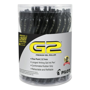 Pilot G2 Premium Gel Ink Pens, Bold Point (1.0mm), Black, 10 Count ...