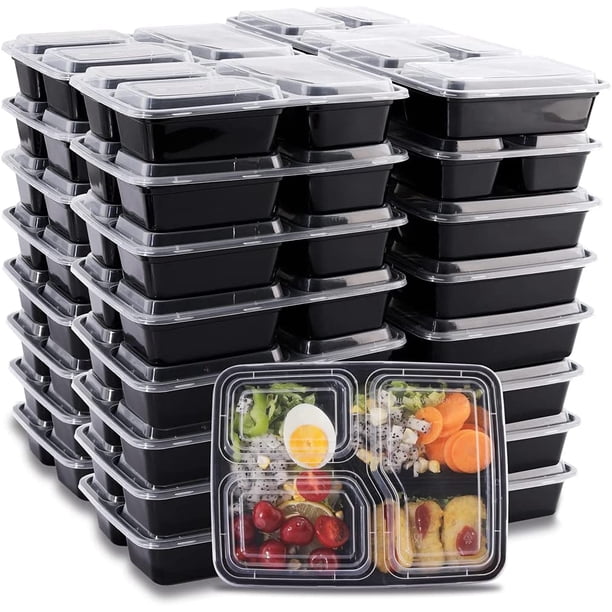 FungLam 60 Piece 36 oz Meal Prep Food Storage Containers with Lids ...