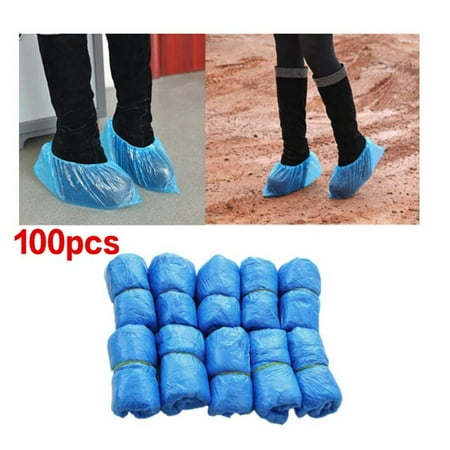 Waterproof Shoe Covers Disposable -100 Pack（50 Pairs） Disposable Shoe ...
