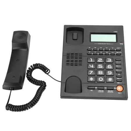 LHCER Corded Phone,Home Landline Phone Wired Telephone Desk Corded ...