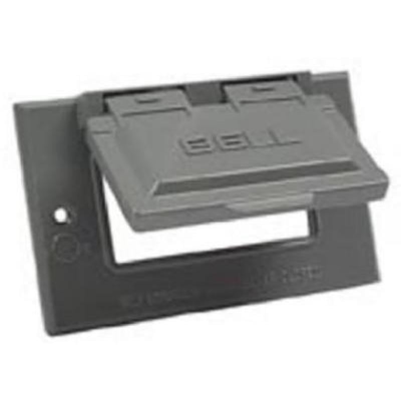 BWF 511H-1 Cover, Metal, For GFCI Devices - Walmart.com