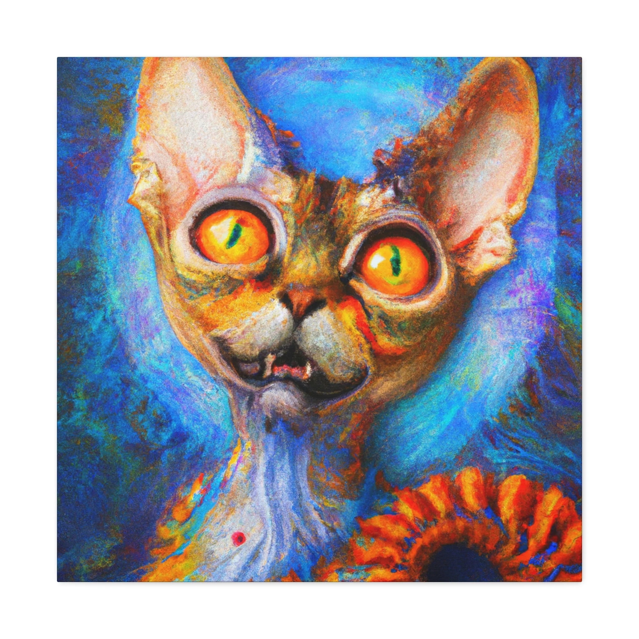 Devon Rex Regal Portrait - Canvas - Walmart.com
