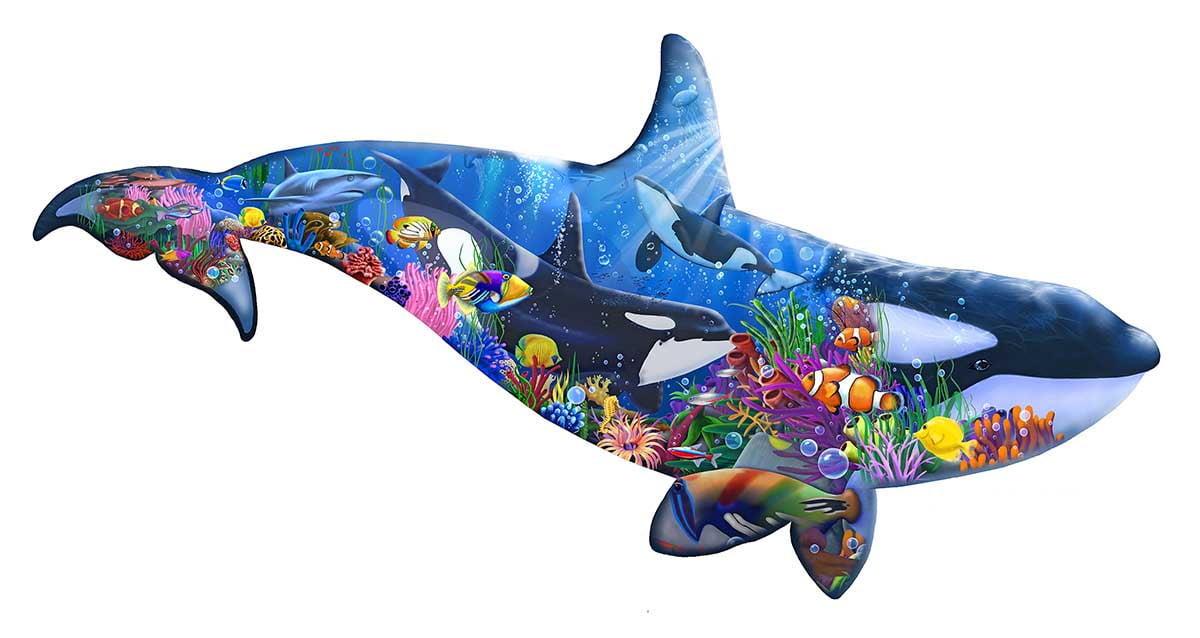LaFayette Puzzle Factory™ Orca Dreams Jigsaw Puzzle - Walmart.com
