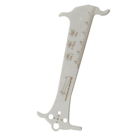 Spptty 3 In 1 Mountain Bike Chain Measuring Ruler Road Bike Chain Wear ...