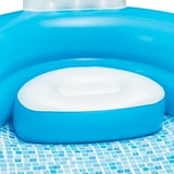 Free Shipping! Bluescape Inflatable Family Swimming Pool with 2 Seats ...