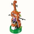 Violin Music Box Building Block Set, 792 PCS Micro Mini Brickcraft for ...
