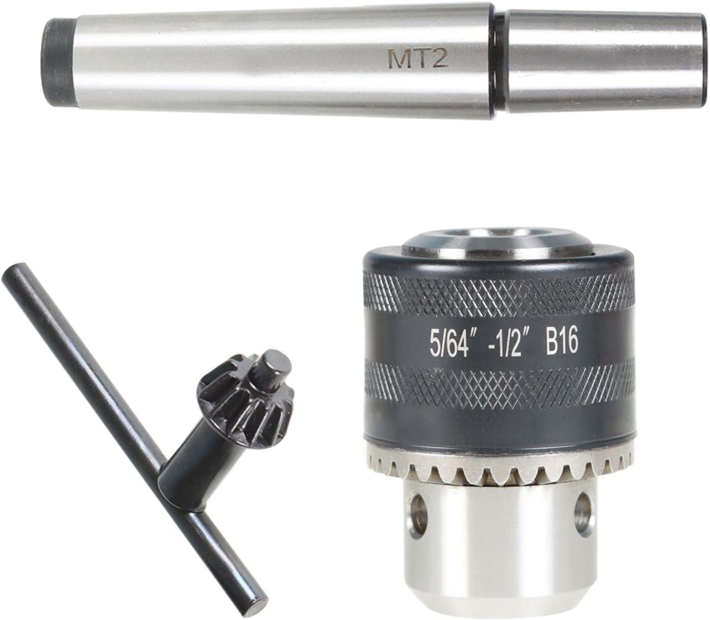 waltyotur Drill Press Chuck B16, Heavy Duty 1/2 Inch Drill Chuck ...