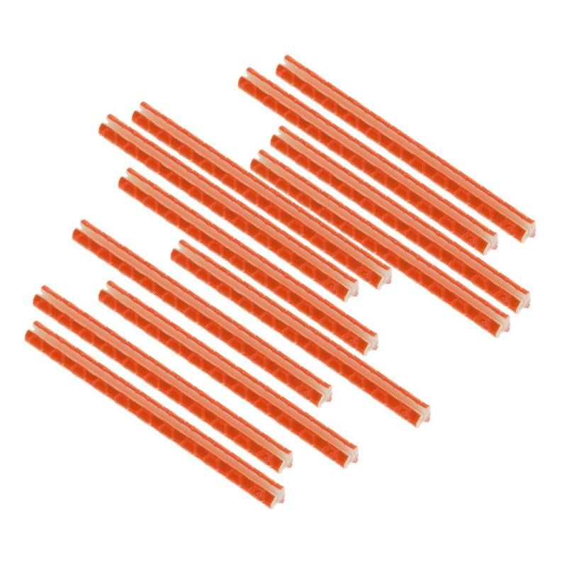 Bike Safety Night Cycling Reflective Spoke Rod Rim Reflector Clip ...