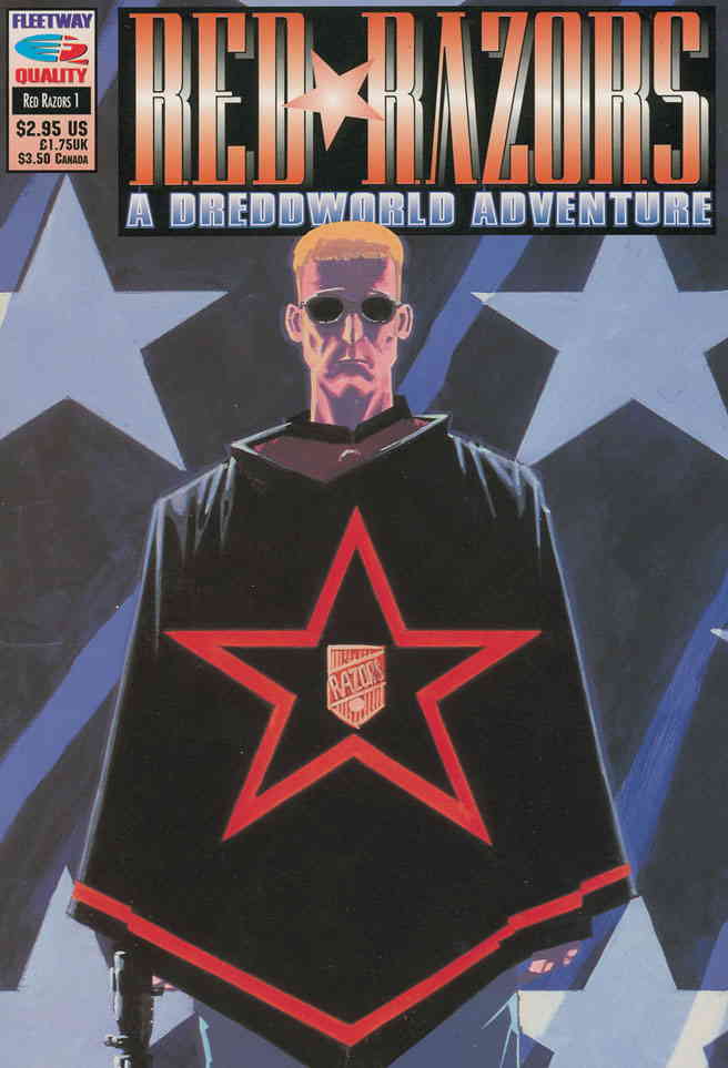 Red Razors: A Dreddworld Adventure #1 VF ; Fleetway Quality Comic Book ...