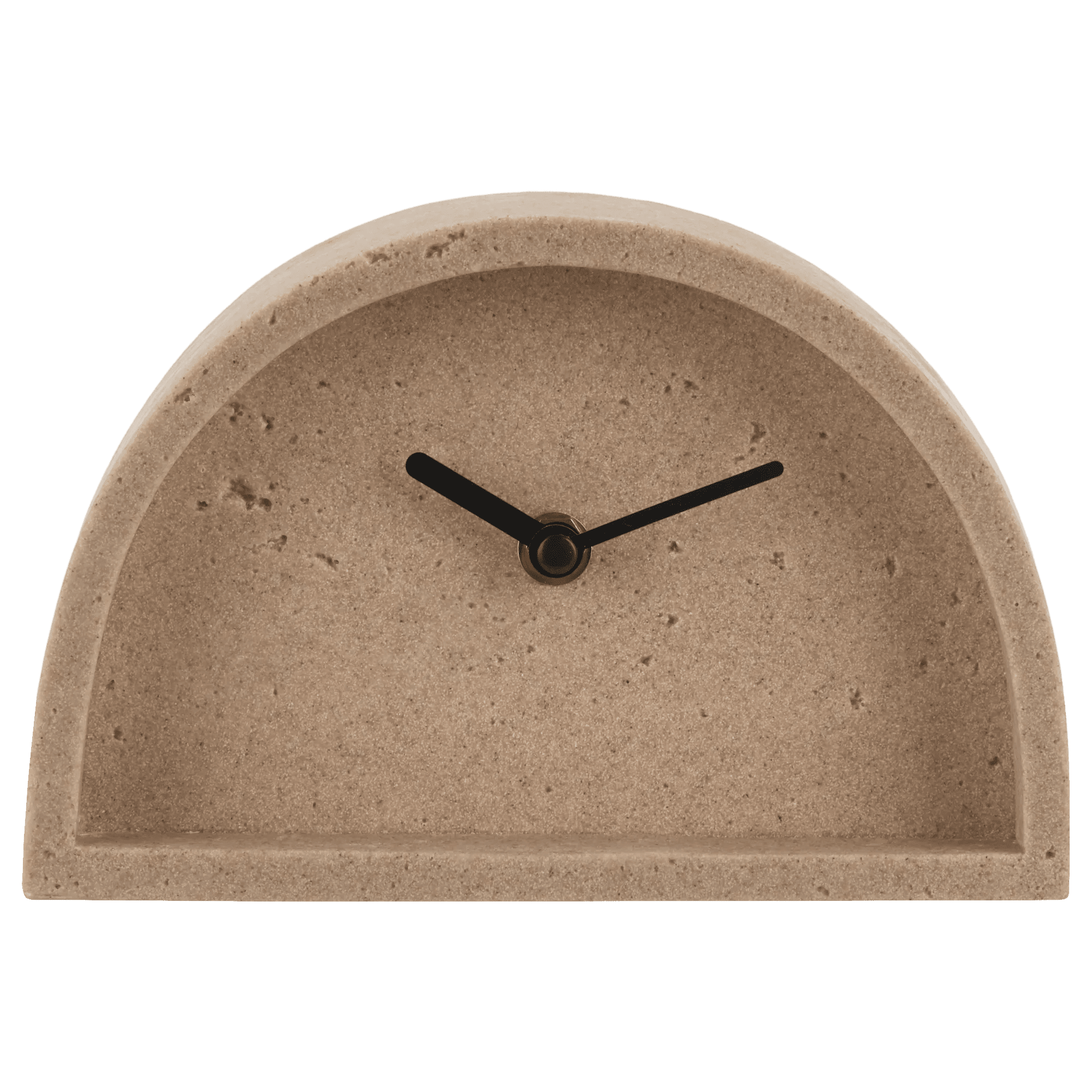 Click here for Bouclair Beige Table Clock 7 X 5.5 In (18 X 14 Cm) prices